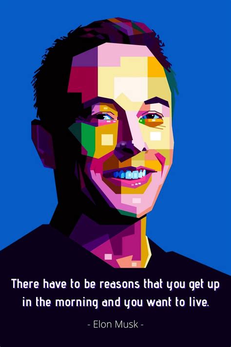 Motivational Poster Elon Musk Poster Inspirational Quote Etsy