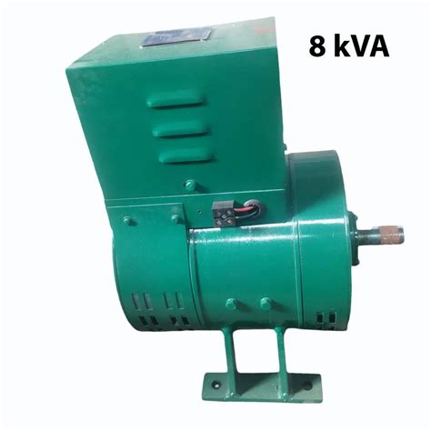 1500 Rpm Diesel 8 Kva Three Phase Alternator Generator 11 Amp At