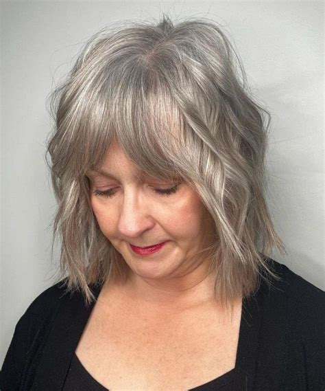 30 Beautiful Hairstyles With Bangs For Women Over 50 Hair Adviser