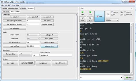 Configure Microchip Rn2483 With Esplorer Post The Things Network