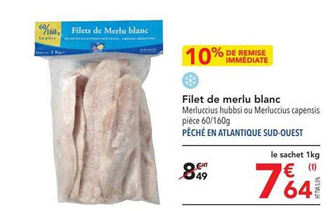 Promo Filet De Merlu Blanc Chez METRO ICatalogue Fr