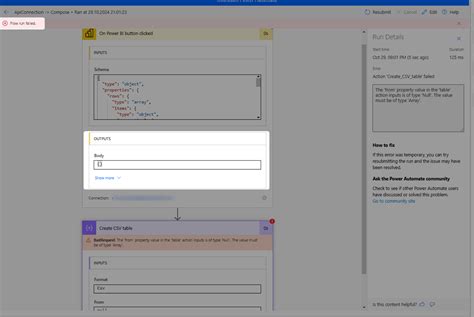 Solved Power Automate In Power Bi Error From Property Microsoft Fabric Community