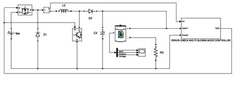 Pi Sliding Mode Buck Boost Non Inverting With A Battery Download
