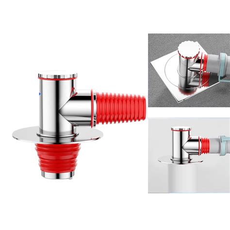 Bathroom Washing Machine Joint Hose Adapter Floor Drain Elbow Pipe