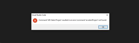 Extension Not Working On Visual Studio Code Issue Iar Vsc Iar Vsc GitHub