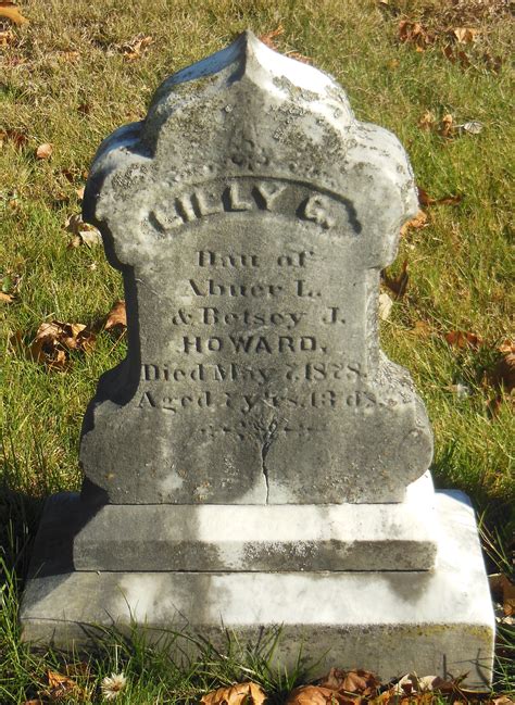 Lilly G Howard 1871 1878 Mémorial Find A Grave