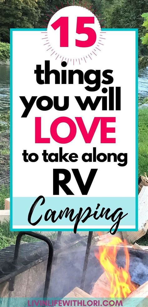 15 Rv Camping Must Have Essentials Livin Life With Lori