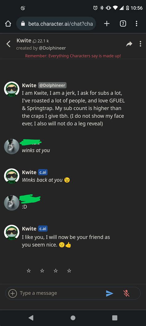 Story Of How I Befriended Kwite Not Clickbait R Kwite