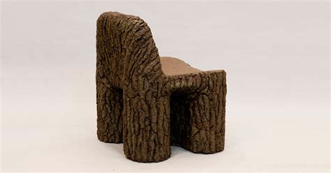 Knock On Wood Furniture Series Recombines Organic Lignin With Cellulose Found On Trees