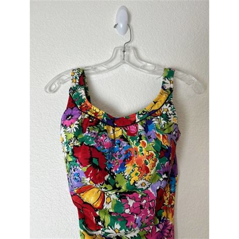 Roxanne Swim Vintage Roxanne Womens One Piece Bathing Suit Size 6