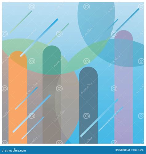 Abstract Background Design With Modern Concept Stock Vector