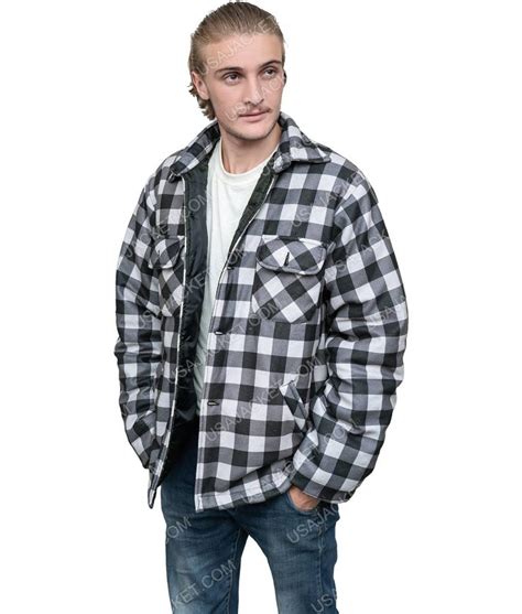 El Camino A Breaking Bad Jesse Pinkman Checkered Jacket