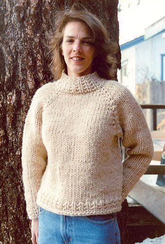 Weekend Neckdown Pullover Super Bulky Yarn Patterns Knitted Pullover