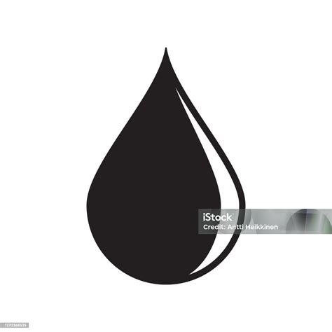 放置形狀圖示簡單形狀的液體符號水或油標誌雨和洩漏標誌水標誌隔離在白色背景上向量插圖圖像向量圖形及更多乾淨圖片 乾淨 剪裁圖 商標