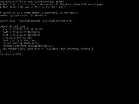 Install Debian 9 Stretch Via PXE Network Boot Server