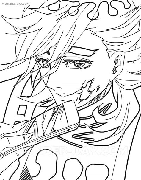 Раскраски рассекающий демонов 14 раскрасок скачать или распечатать бесплатно