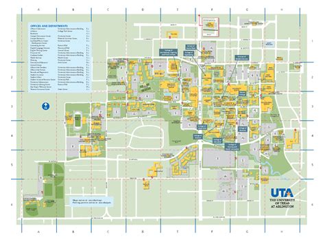 Map Of Uta Campus Tourist Map Of English Vrogue Co