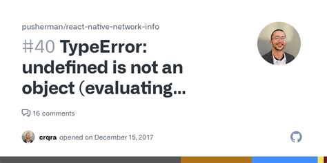 TypeError Undefined Is Not An Object Evaluating RNNetworkInfo GetSSID Issue