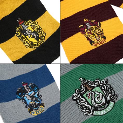 Warm Soft Harry Potter Gryffindor Slytherin Ravenclaw Hufflepuff Scarf