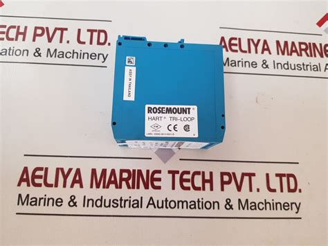 Rosemount 333u Hart Tri Loop Converter Aeliya Marine
