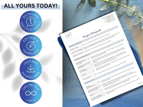 Project Proposal Template Project Management Simple Proposal
