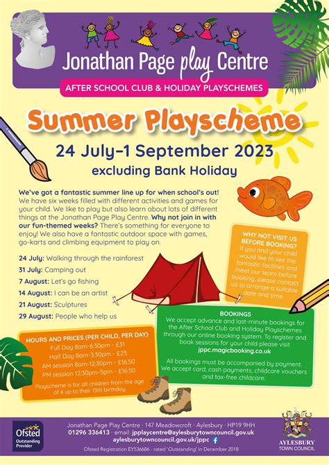 Summer Playscheme Visit Aylesbury