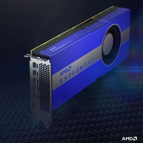 Amd Unveils Radeon Pro W5700x Navi 10 Gpu 95 Tflops 16gb Gddr6
