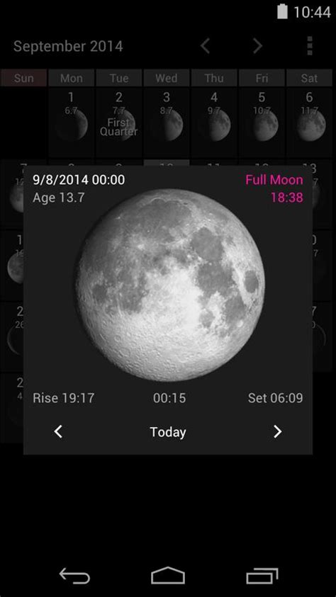 Simple Moon Phase Widget Android Apps On Google Play