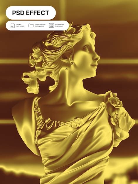 Premium Psd Gold Photo Effect