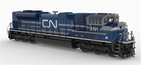 10425 Emd Sd70ace Cn 8101 Blue And White Paragon4 Sounddcdcc W Sm
