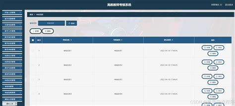 Javavue计算机毕设高教教师考核系统【源码程序论文开题】 Csdn博客