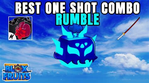 Sanguine Art Rumble Rengoku Blox Fruits Combo Youtube