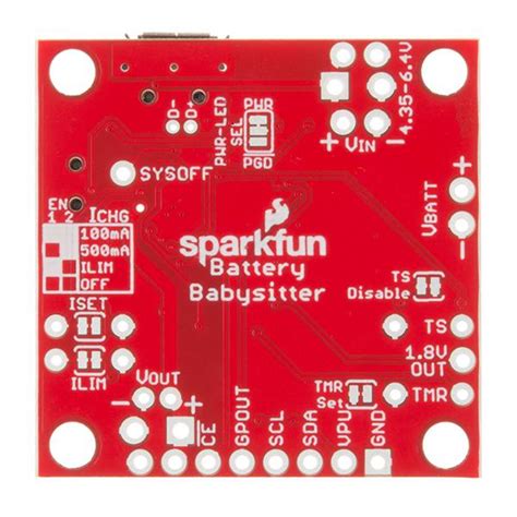 Sparkfun Battery Babysitter Lipo Battery Manager Opencircuit