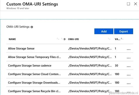 Configure Storage Sense Via Windows 10 Mdm All About Microsoft Intune