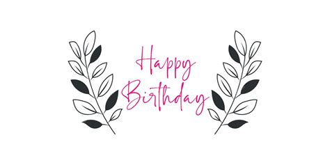Premium Vector Happy Birthday Hand Lettering Vector Happy Birthday