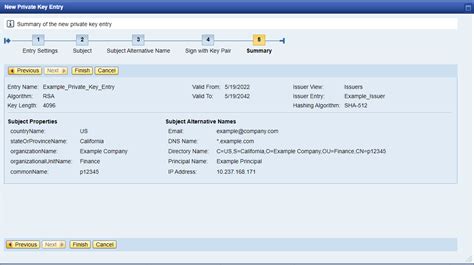 Creating A Key Pair And Public Key Certificate Wit Sap Community