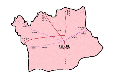 焦作温县地图县焦作大山谷图库