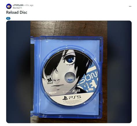 小心剧透！《女神异闻录3：reload》ps5实体盘已偷跑 咸鱼单机官网