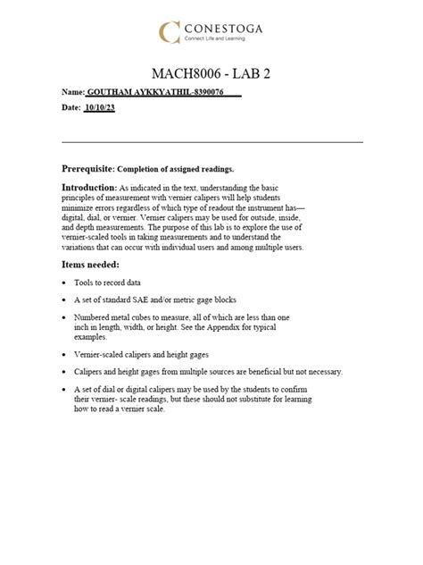 Metrology Lab 2 Final Download Free Pdf Accuracy And Precision
