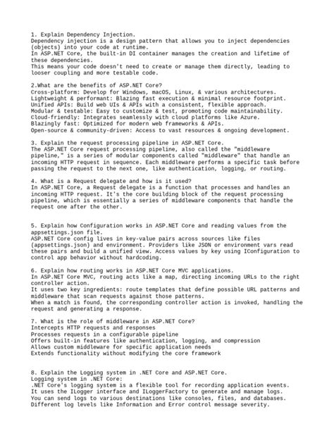 Interview Questions Pdf Entity Framework Databases