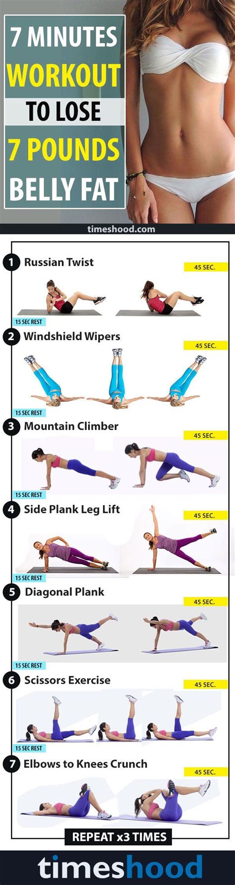 How To Lose 7 Pounds Of Belly Fat Within A Week Try This 7 Days