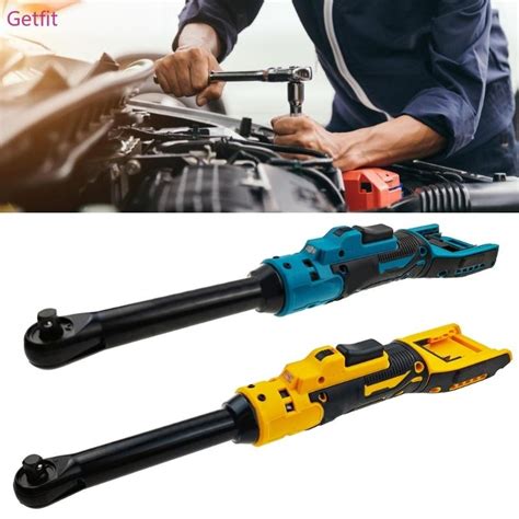 ประแจวงล้อไร้สาย Getf Torque 3 8 พร้อมประแจขยายขนาด 6 นิ้ว 40ft Lbs Power 400rpm ความเร็ว