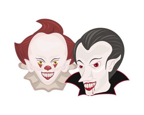 Evil Clown Vector Art Icons And Graphics For Free Download