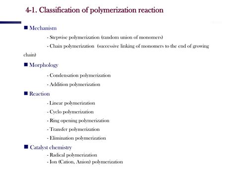 Ppt Polymerization Reactions Condensation Vs Addition Chemistry Insights Powerpoint