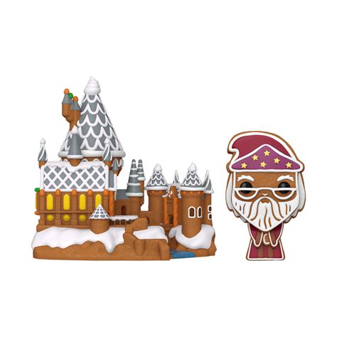 Pop Town Gingerbread Albus Dumbledore And Hogwarts