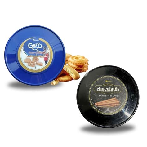 Jual 1 Toples Gery Butter Cookies 300gr And 1 Toples Chocolatos Dark