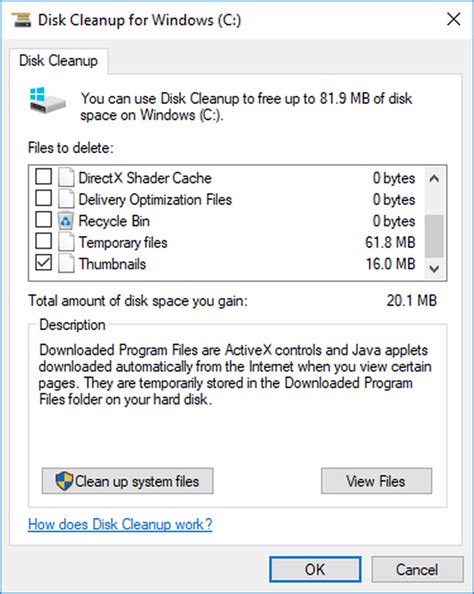 Windows Disk Cleanup