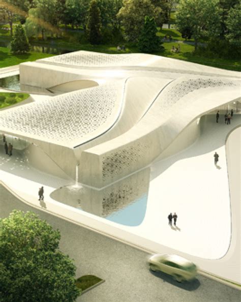 Beukenhof Crematorium And Auditorium Asymptote Architecture Archello