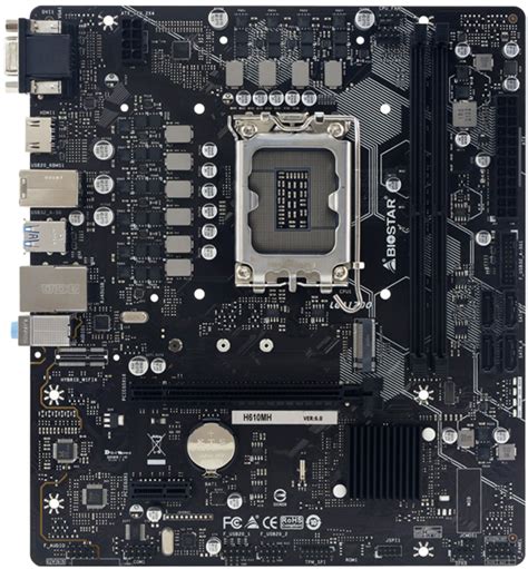 Материнская плата Biostar H610MH (s1700, Intel H610, PCI-Ex16) – фото ...