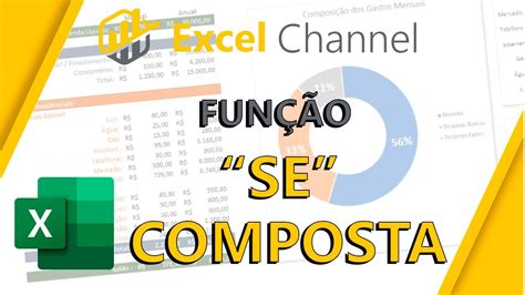 Função SE Excel Como fazer a fórmula SE no Excel Excel Channel